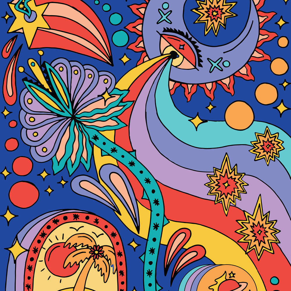 Trippy Dippy 1000 Piece Puzzle – Fits Puzzles