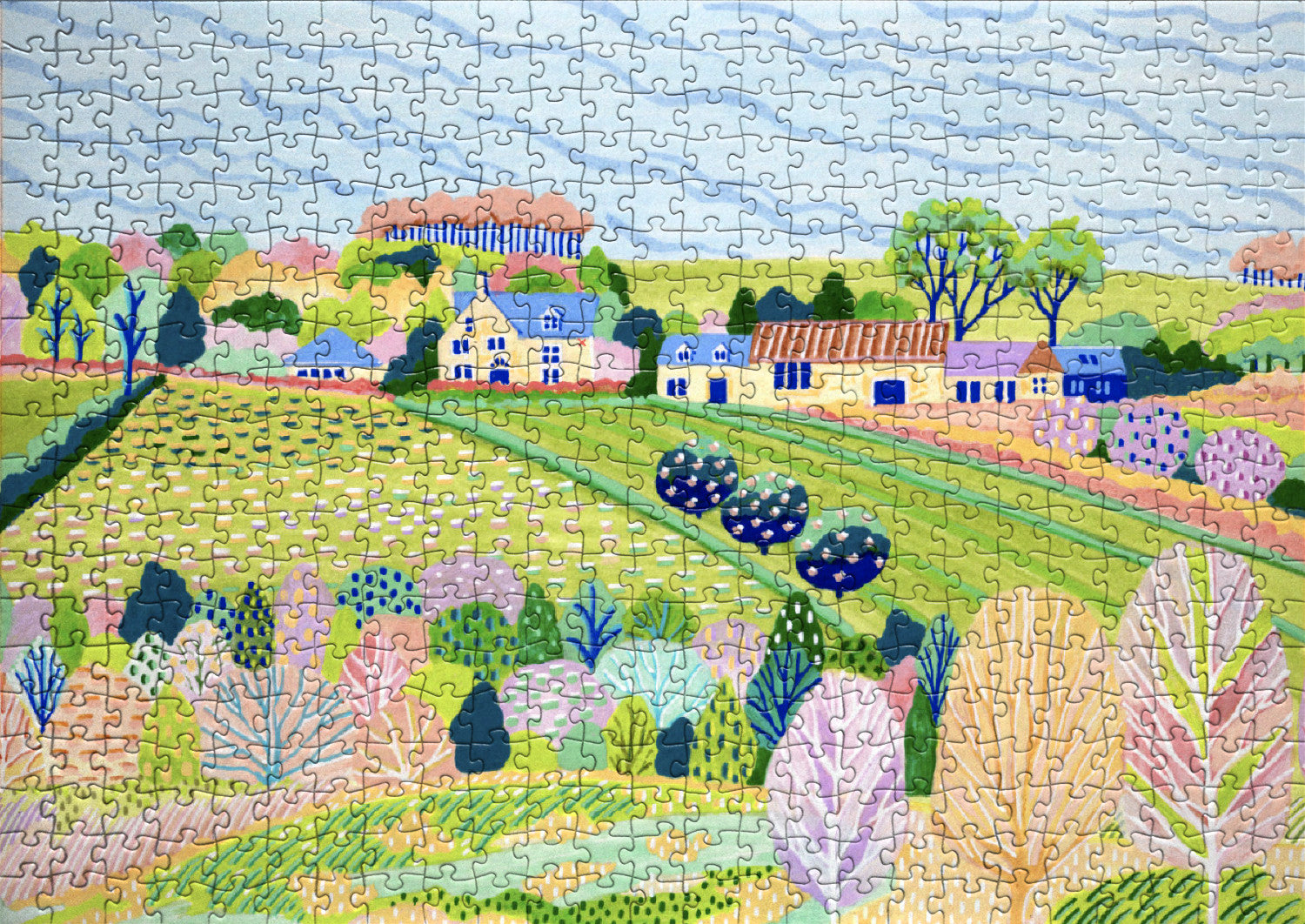 Field Day 1000 Piece Puzzle – Fits Puzzles